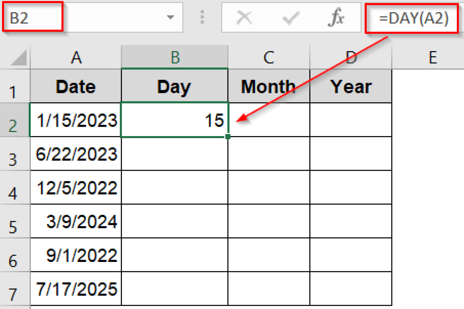 How to Separate Date in Excel Using Formula (3 Suitable Methods) - Excel Insider