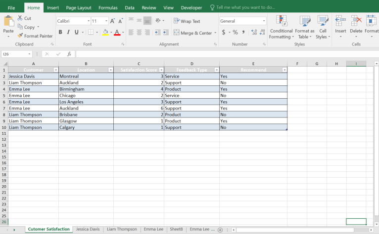 How To Split Excel Sheet into Multiple Worksheets - Excel Insider