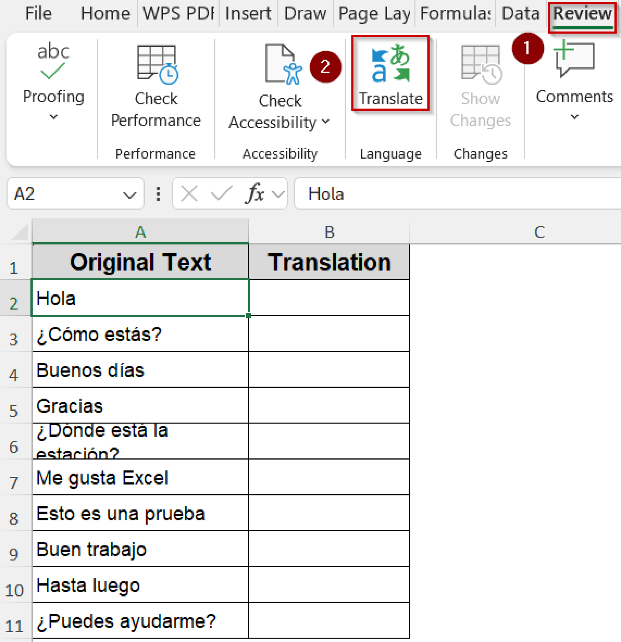 How to Translate Multiple Cells in Excel (4 Effective Ways) - Excel Insider