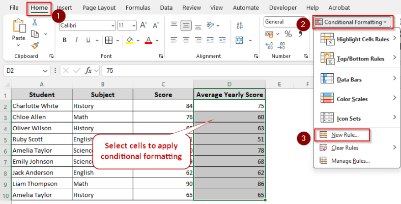 Excel Conditional Formatting Based on Another Cell Range - Excel Insider