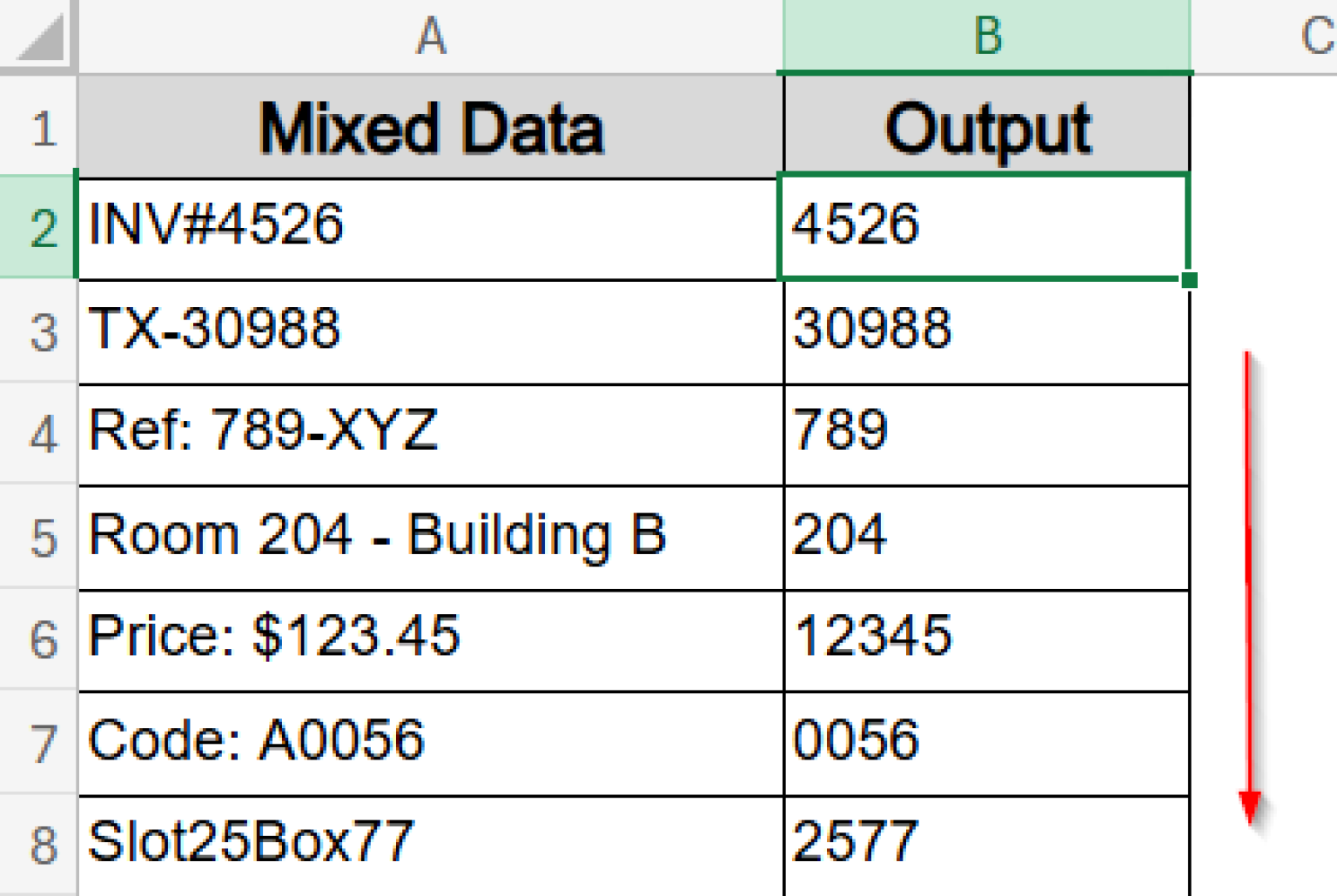 How to Extract Specific Numbers from a Cell in Excel - Excel Insider How to Extract Specific Numbers from a Cell in Excel - Excel Insider