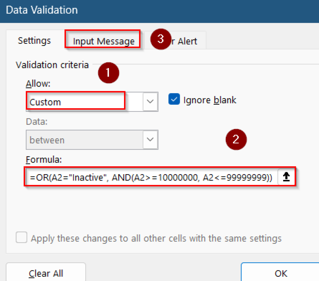How To Use Data Validation With Custom Multiple Criteria In Excel Excel Insider