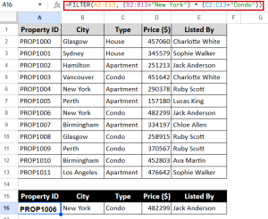 How to Filter with Multiple Conditions in Google Sheets - Excel Insider