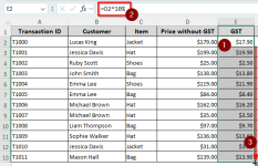 How to Calculate GST in Excel (with 2 Examples & Simple Steps) - Excel ...
