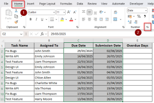How to Calculate Overdue Days in Excel (8 Suitable Examples) - Excel Insider