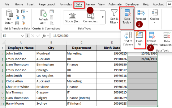 How to Convert 8 Digit Number to Date in Excel (6 Different Cases) - Excel Insider