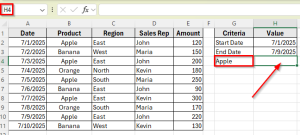 How to Use SUMIFS with Date Range and Multiple Criteria in Excel - Excel Insider