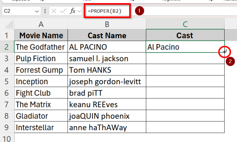 How to Capitalize The First Letter of Each Word in Excel - Excel Insider