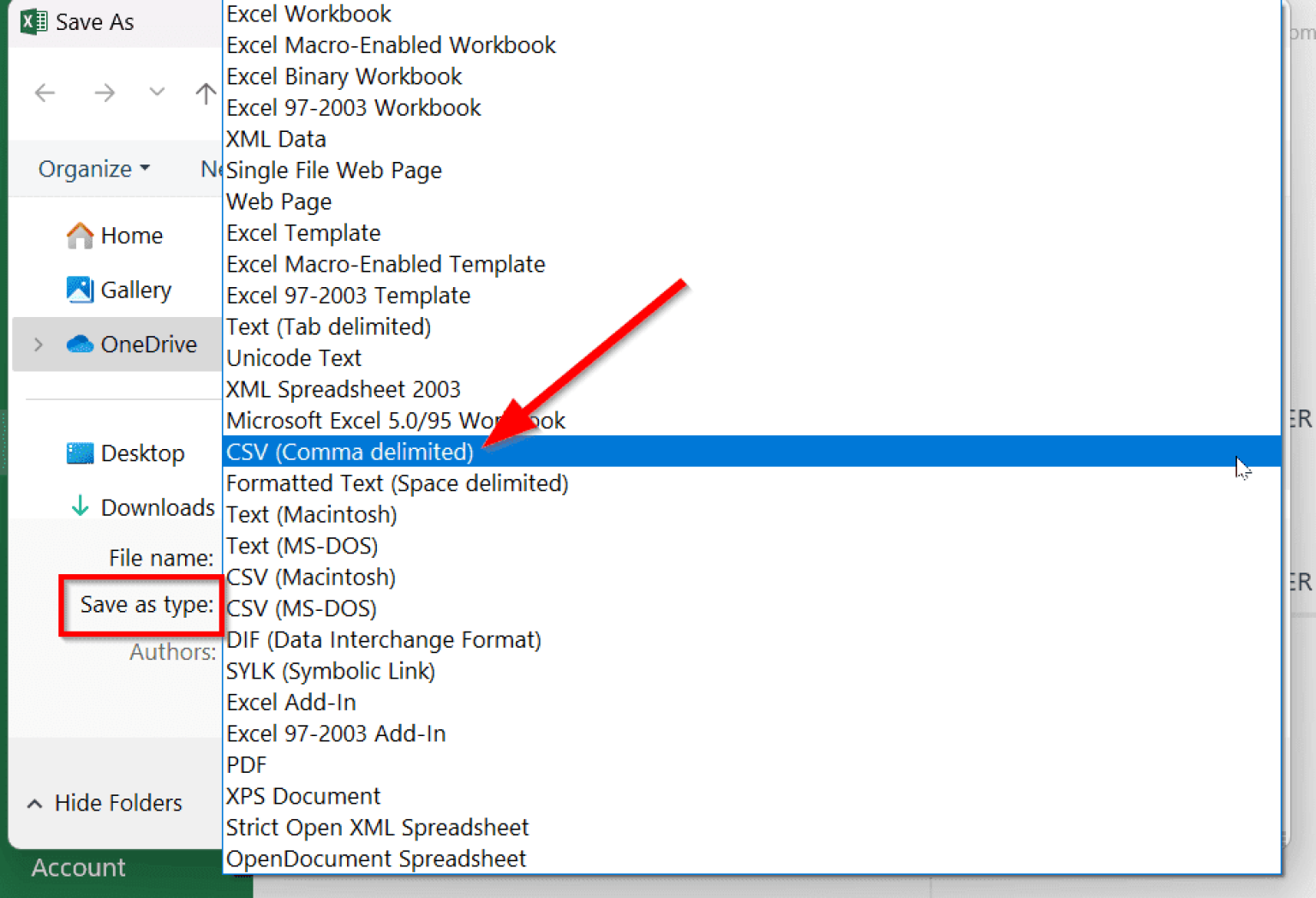 How to Convert Excel File to CSV with Comma Delimited - Excel Insider