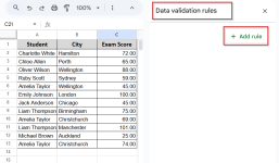 How to Use Custom Data Validation Formula in Google Sheets - Excel Insider