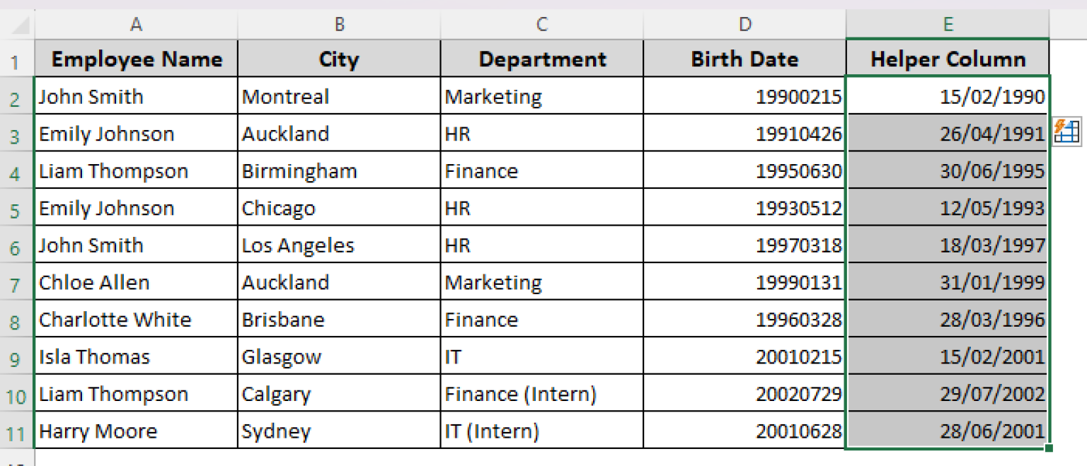 How to Convert 8 Digit Number to Date in Excel (6 Different Cases) - Excel Insider