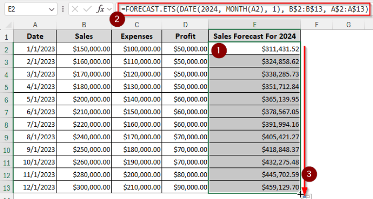 How to Forecast in Excel Based on Historical Data (4 Methods) - Excel ...