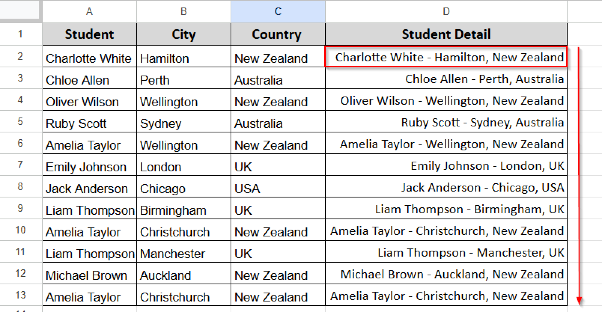 How To Merge Cells in Google Sheets Without Losing Data - Excel Insider
