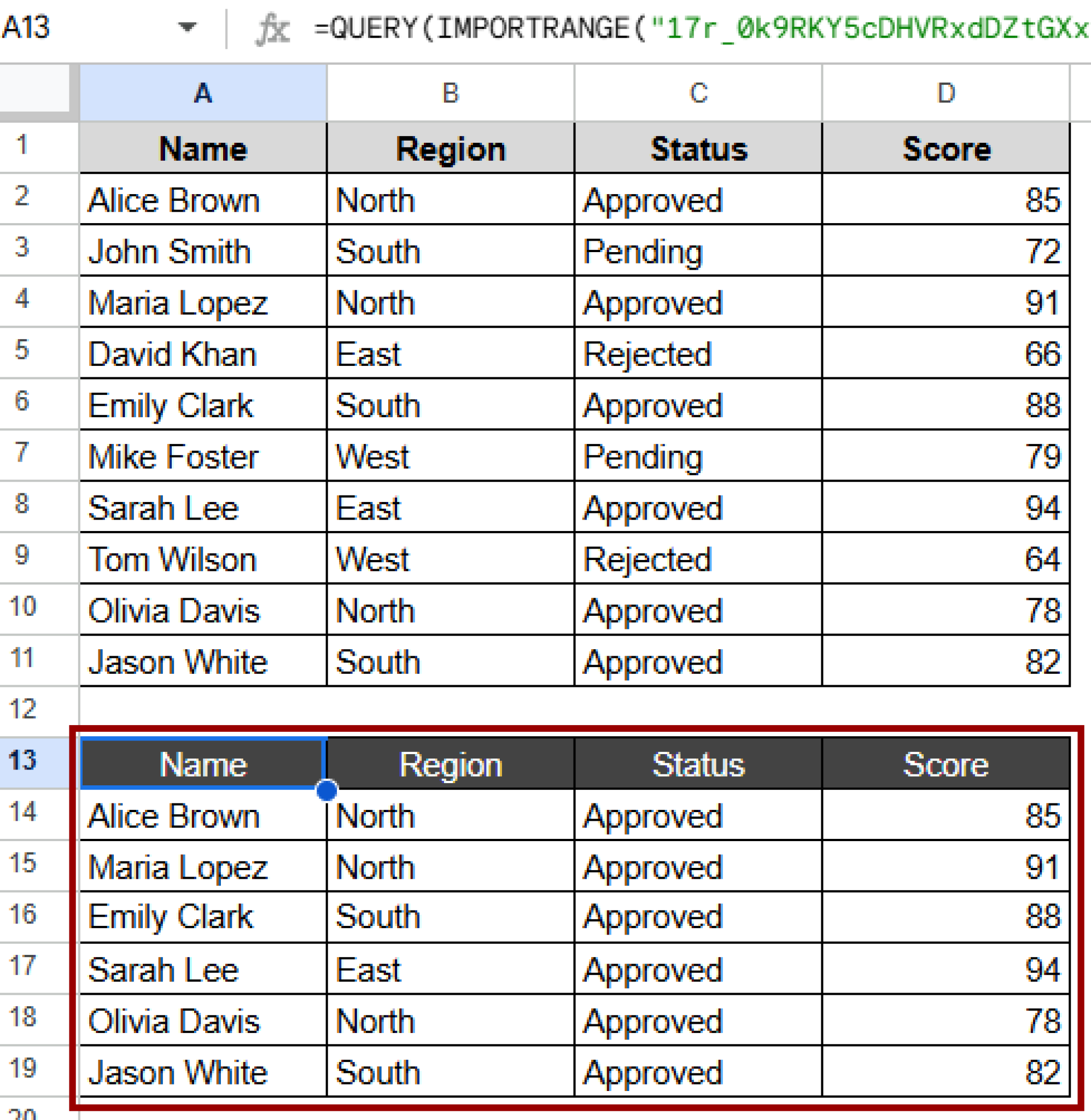How to Use IMPORTRANGE in Google Sheets with Conditions - Excel Insider