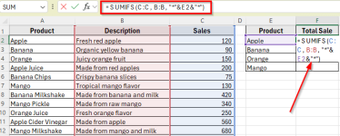 How to Sum in Excel If Cell Contains Text in Another Cell - Excel Insider