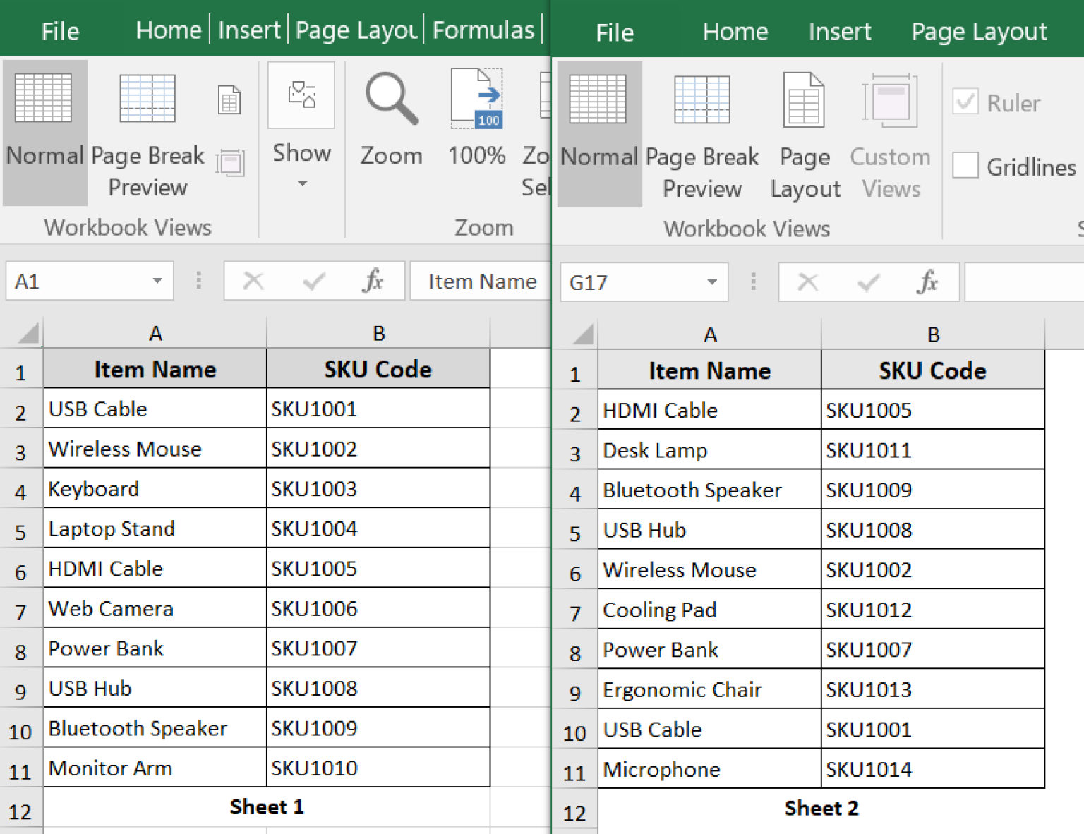 How to Compare Two Excel Sheets for Duplicates (6 Simple Ways) - Excel ...