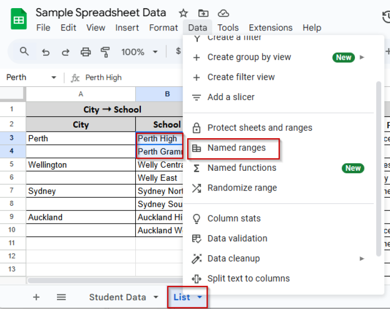 How to Create Multiple Dependent Drop Down List in Google Sheets ...