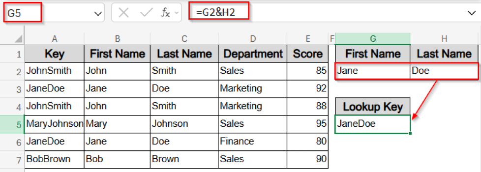 How to Use VLOOKUP with Two Lookup Values in Excel - Excel Insider