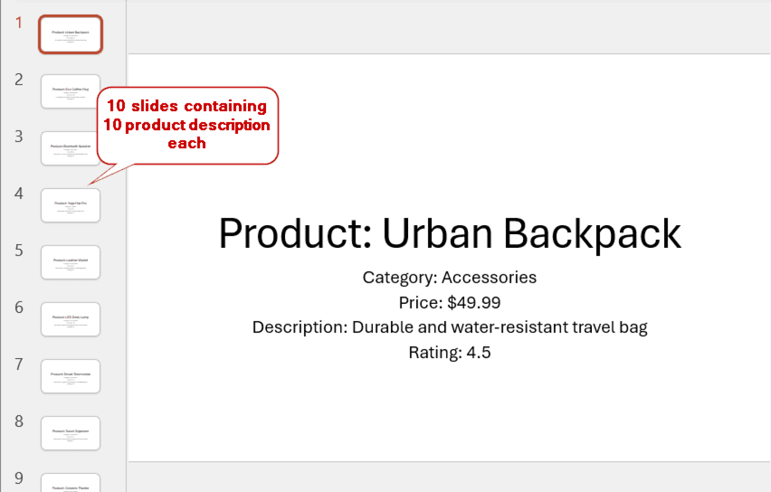 How to Create PowerPoint Slides Automatically from Excel - Excel Insider