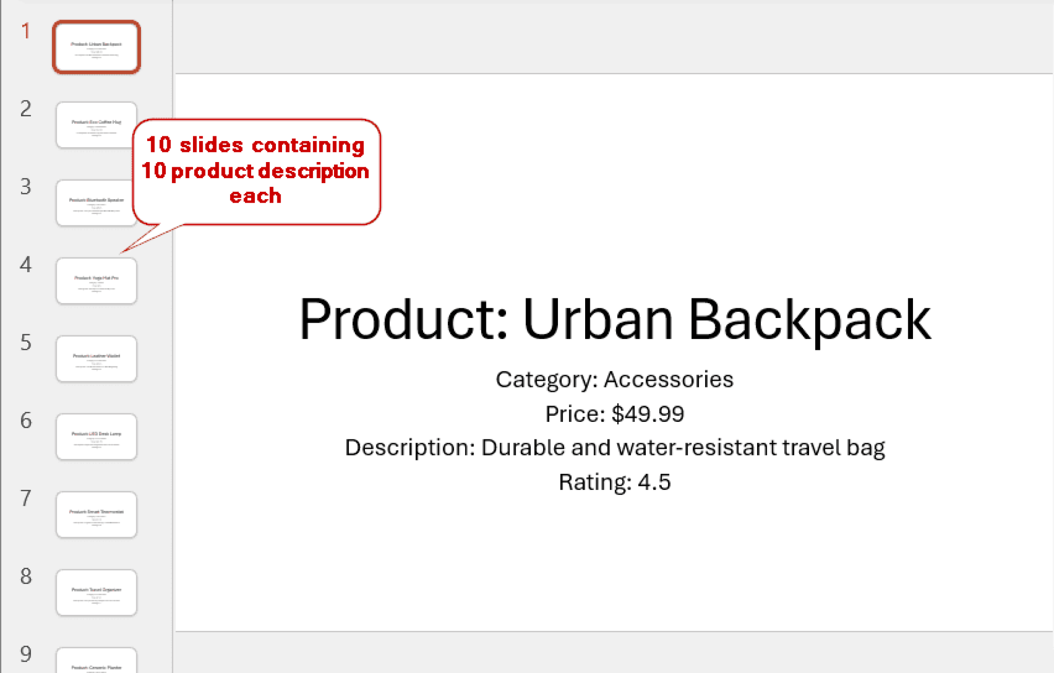 How To Create Powerpoint Slides Automatically From Excel Excel Insider
