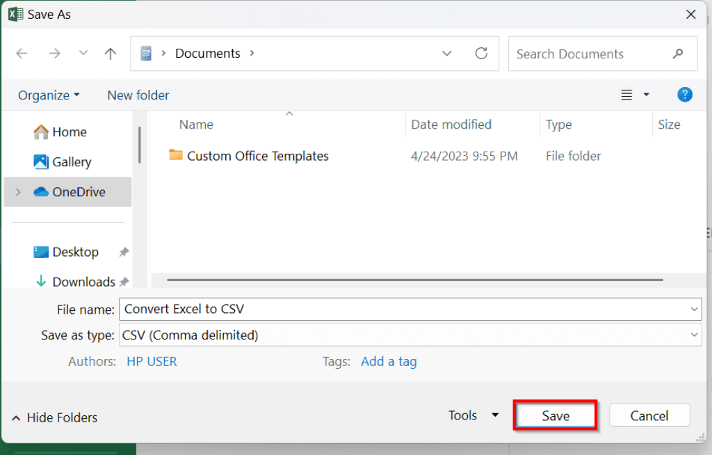 How to Convert Excel File to CSV with Comma Delimited - Excel Insider
