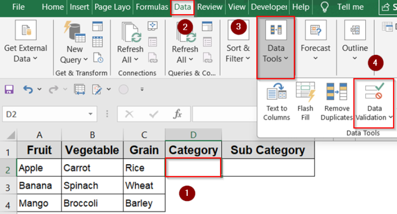 How To Apply Data Validation Based On Another Cell In Excel Excel Insider