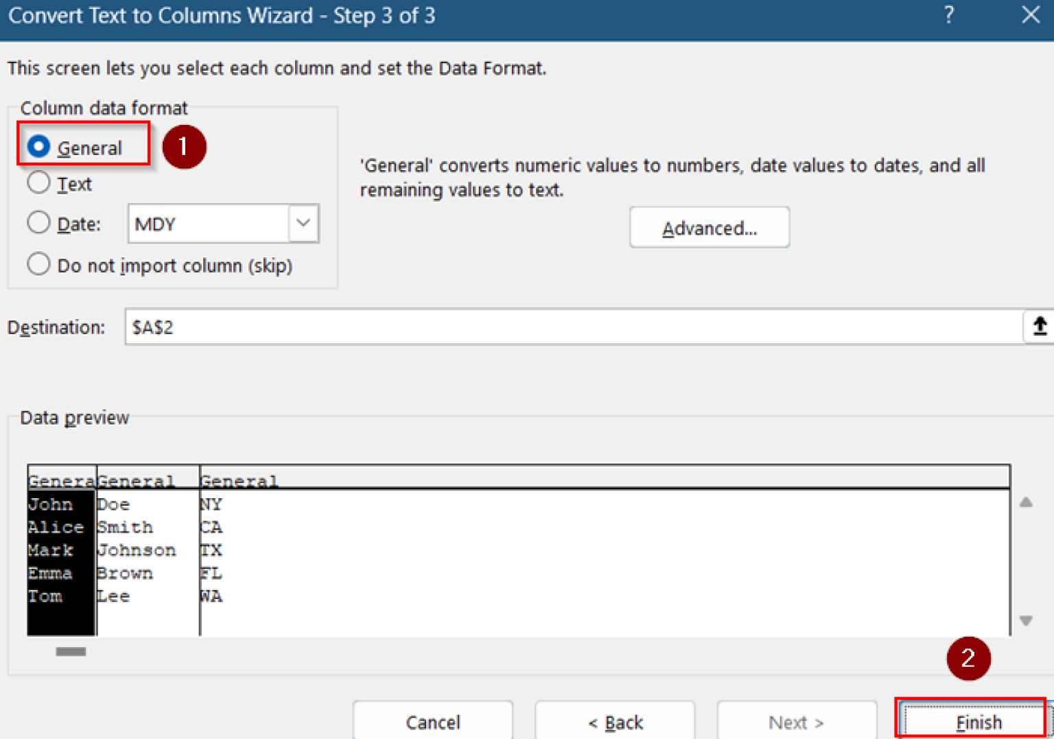 How to Convert Text to Columns with Line Break in Excel - Excel Insider