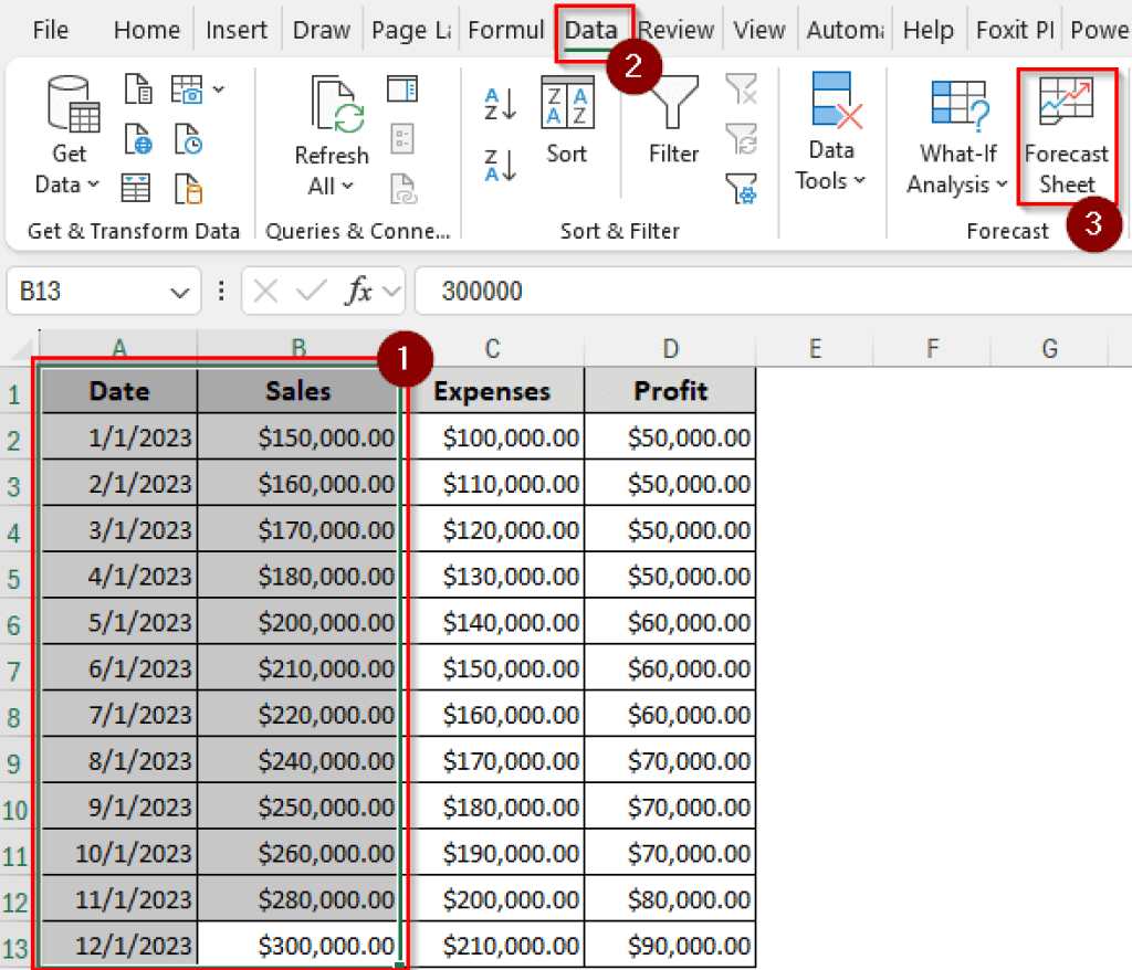 How to Forecast in Excel Based on Historical Data (4 Methods) - Excel ...