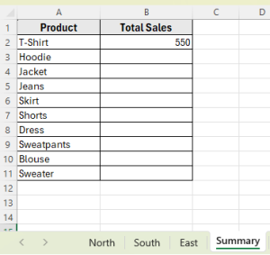 How To Use SUMIF Across Multiple Sheets In Excel (2 Examples) - Excel Insider