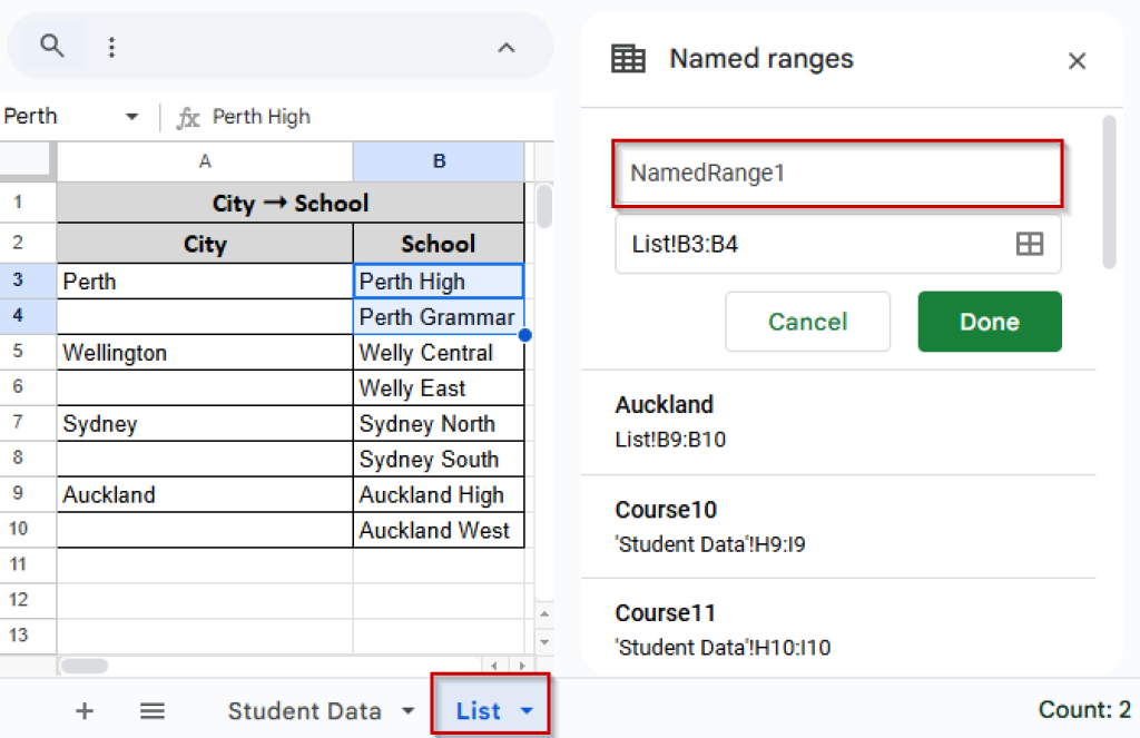 How to Create Multiple Dependent Drop Down List in Google Sheets ...