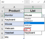 How to Create a Drop-Down List from a Table in Excel - Excel Insider