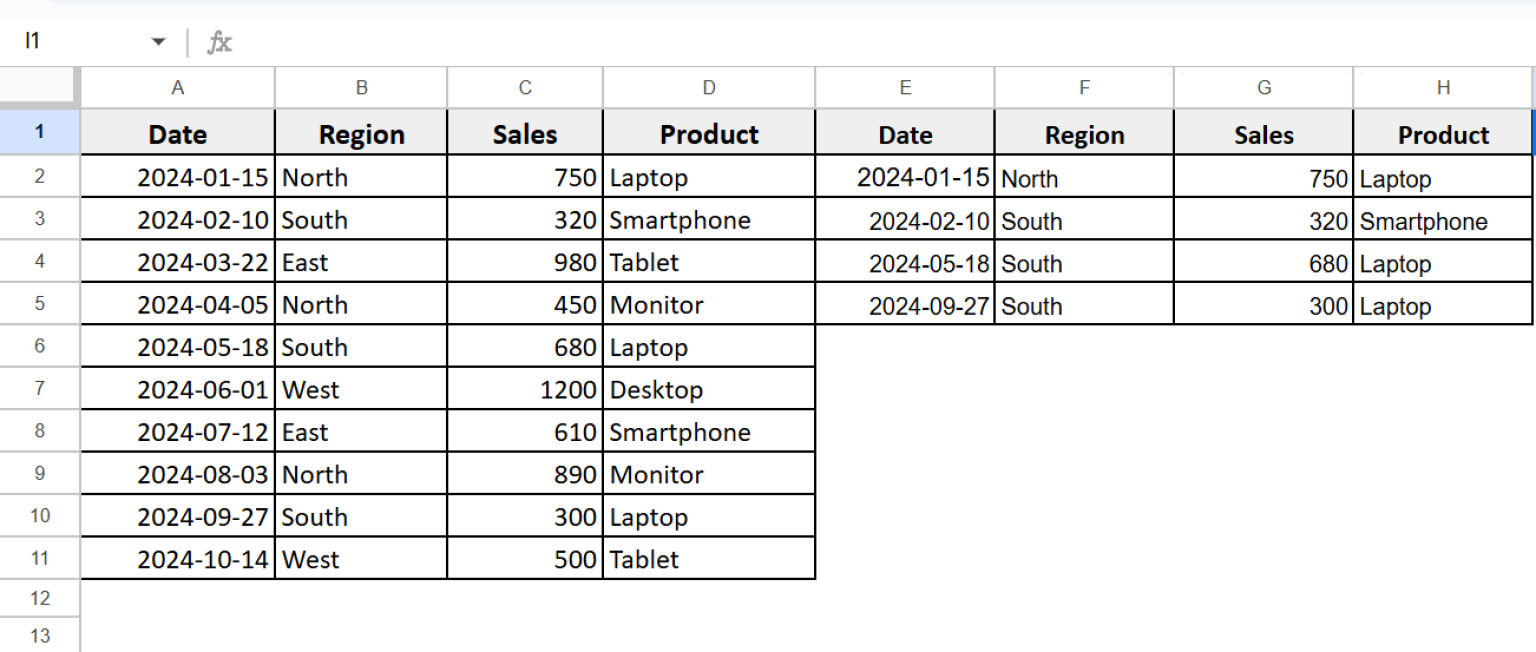 How to Use Google Sheets QUERY with Multiple Criteria - Excel Insider
