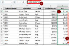 How to Calculate GST in Excel (with 2 Examples & Simple Steps) - Excel ...