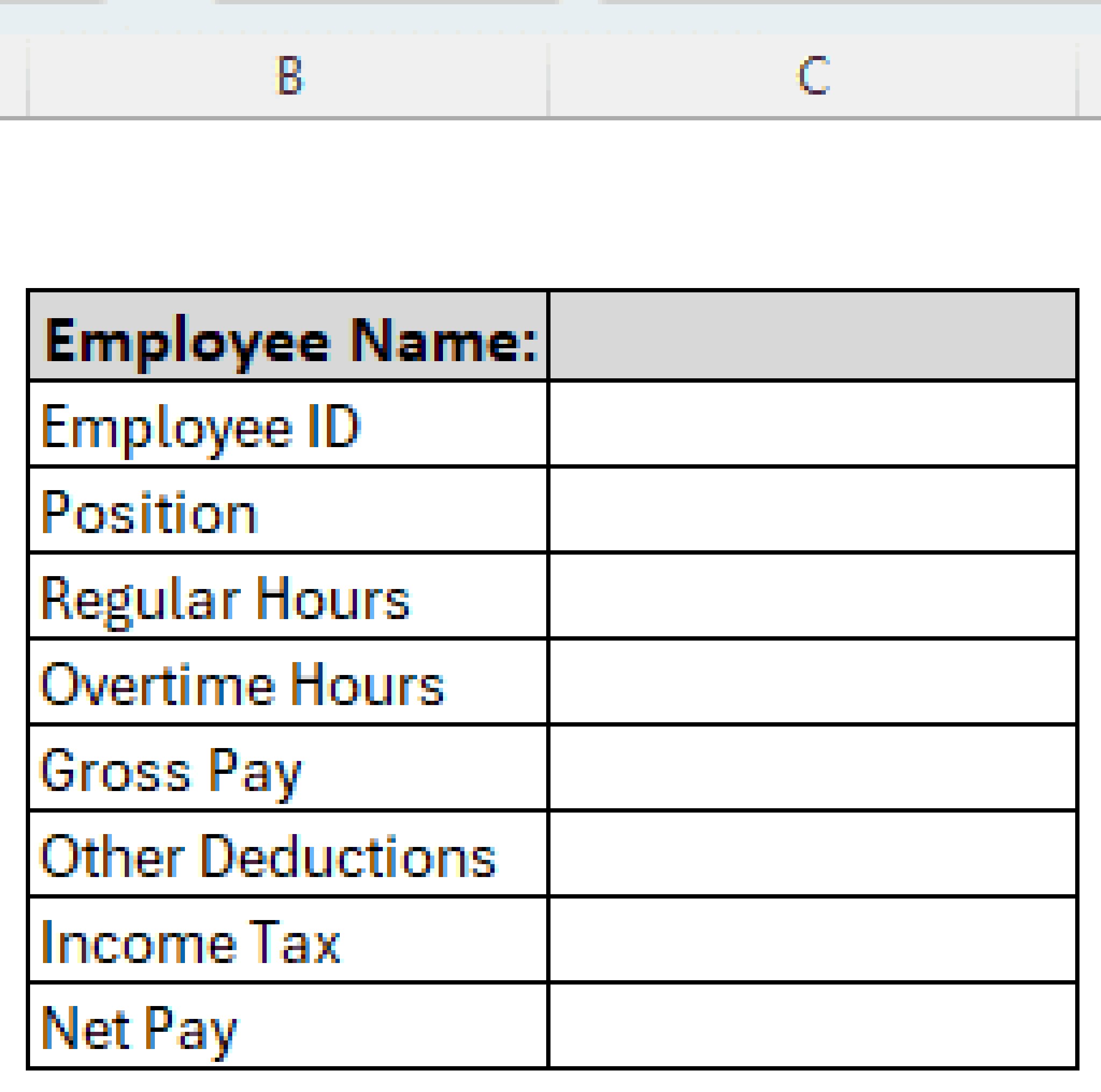 How to Make Payroll in Excel (2 Suitable Examples) - Excel Insider