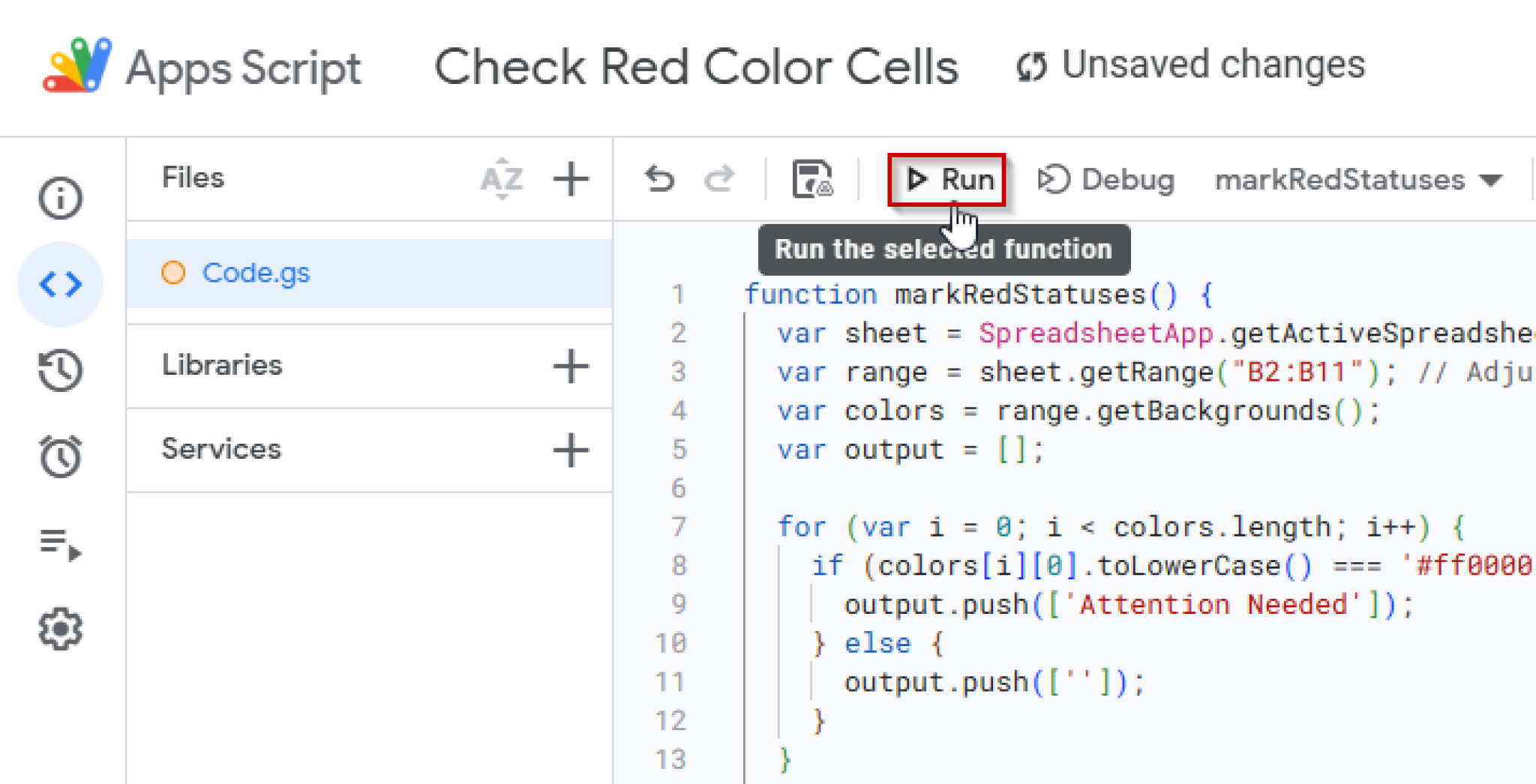 How to Return a Value If Cell Color Is Red in Google Sheets - Excel Insider