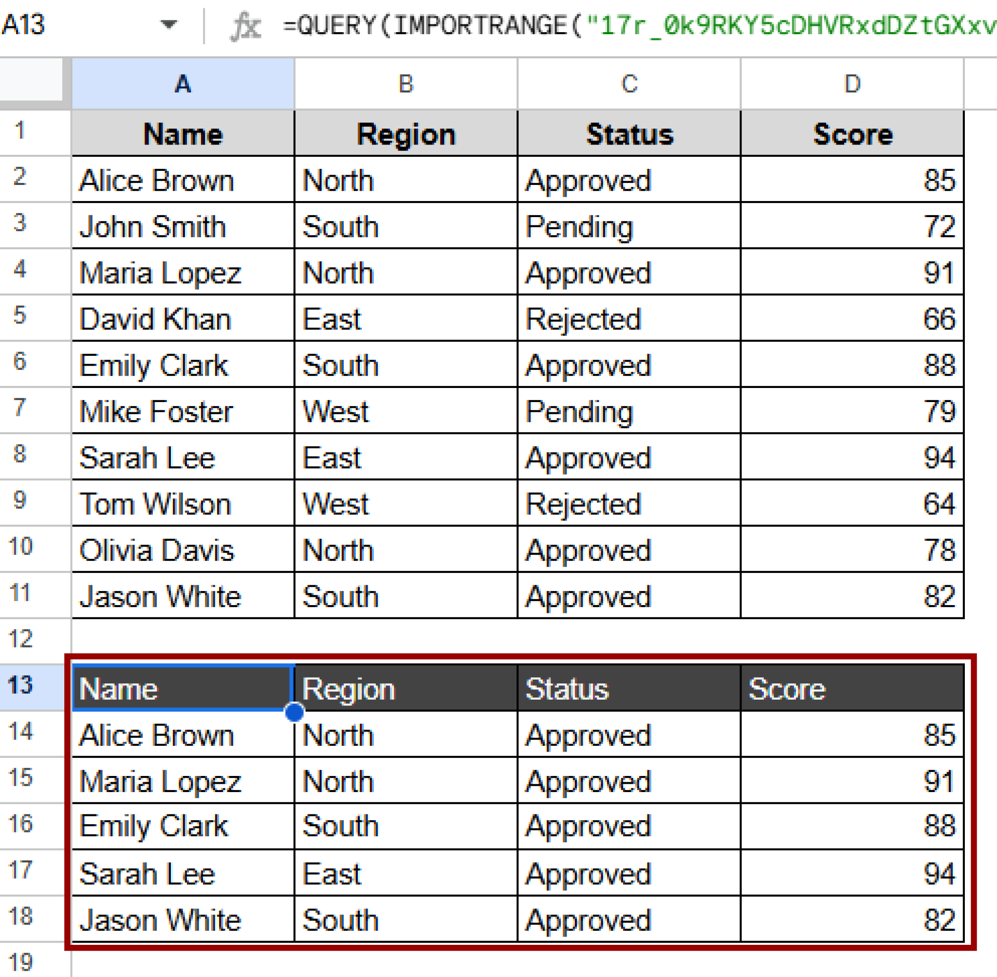 How to Use IMPORTRANGE in Google Sheets with Conditions - Excel Insider
