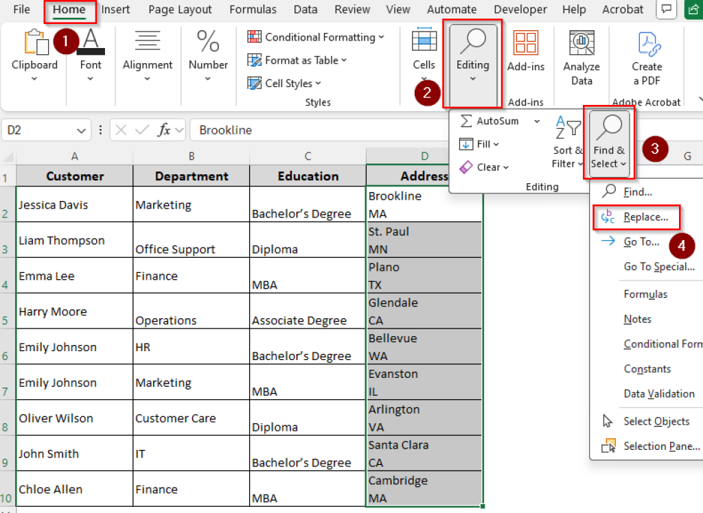 How to Remove Carriage Returns in Excel (7 Quick Tricks) - Excel Insider