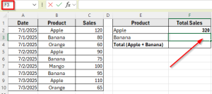 SUMIFS with Multiple Criteria in Same Column in Excel - Excel Insider