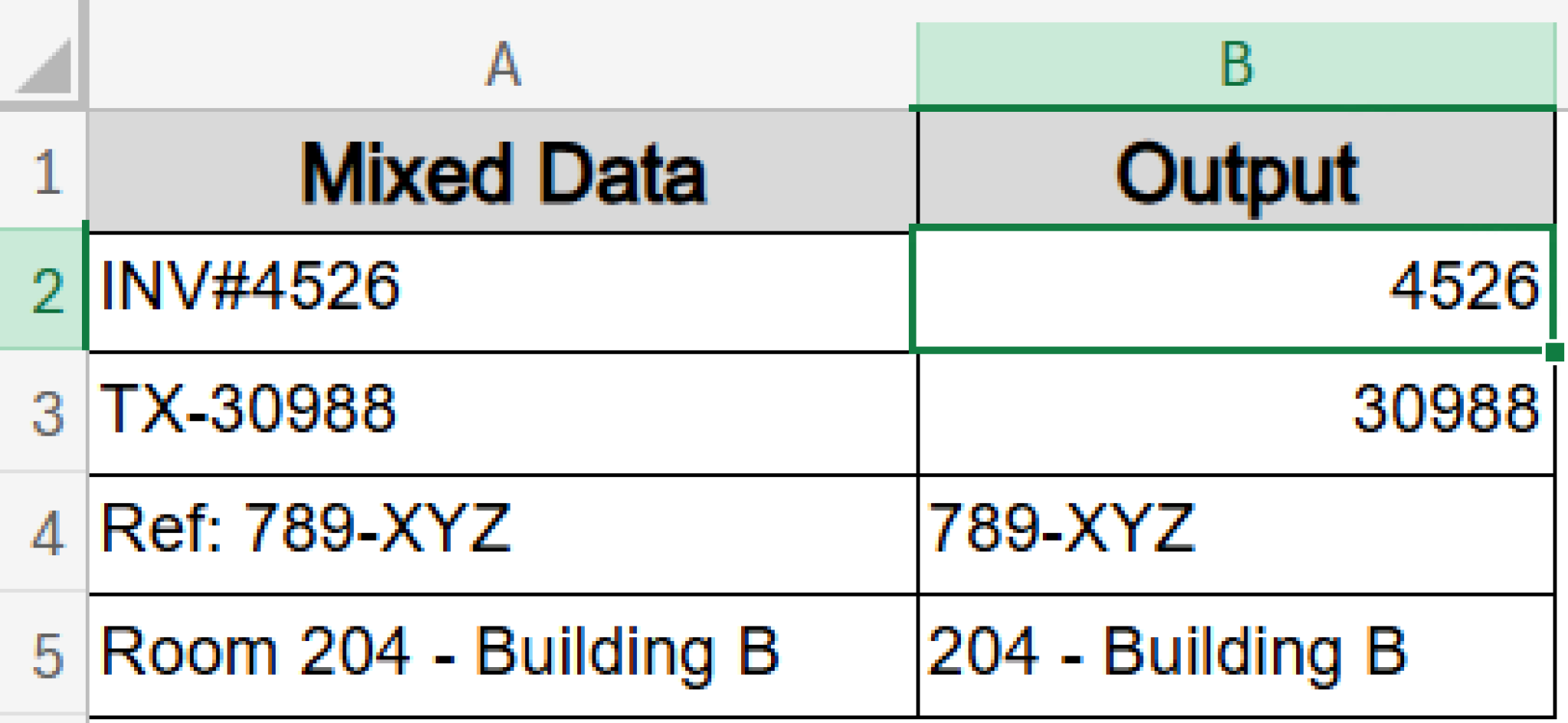 How to Extract Specific Numbers from a Cell in Excel - Excel Insider