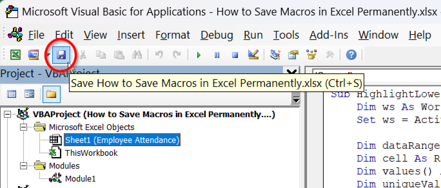 How to Save Macros in Excel Permanently (5 Effective Methods) - Excel Insider