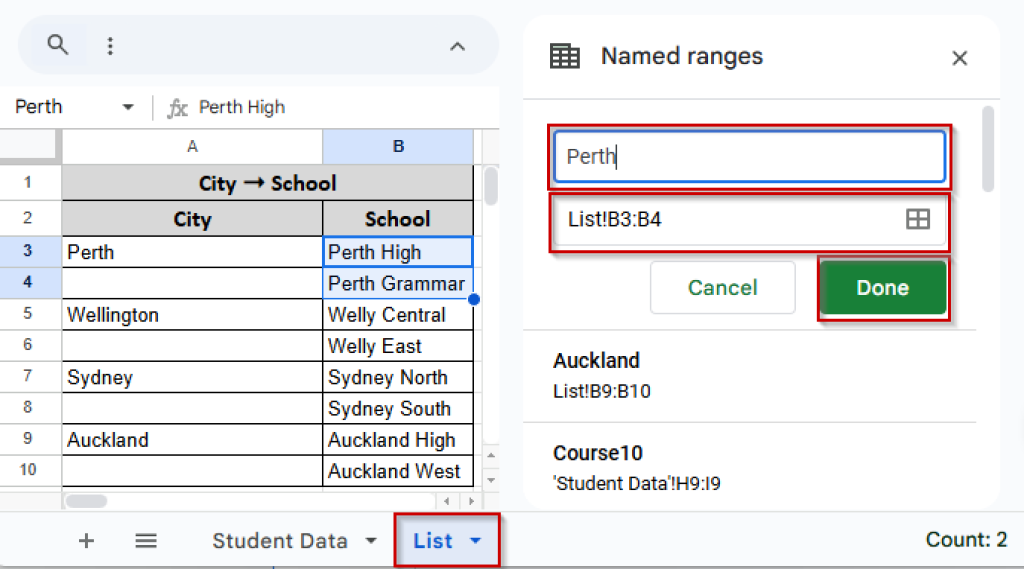 How to Create Multiple Dependent Drop Down List in Google Sheets ...