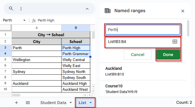 How to Create Multiple Dependent Drop Down List in Google Sheets ...