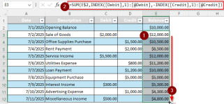 Excel Balance Sheet Formula for Debit and Credit (4 Examples) - Excel ...