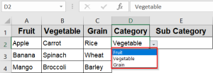 How to Apply Data Validation Based on Another Cell in Excel - Excel Insider
