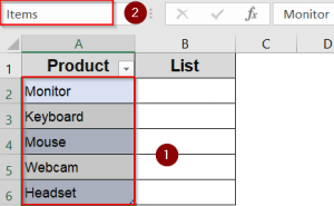 How to Create a Drop-Down List from a Table in Excel - Excel Insider