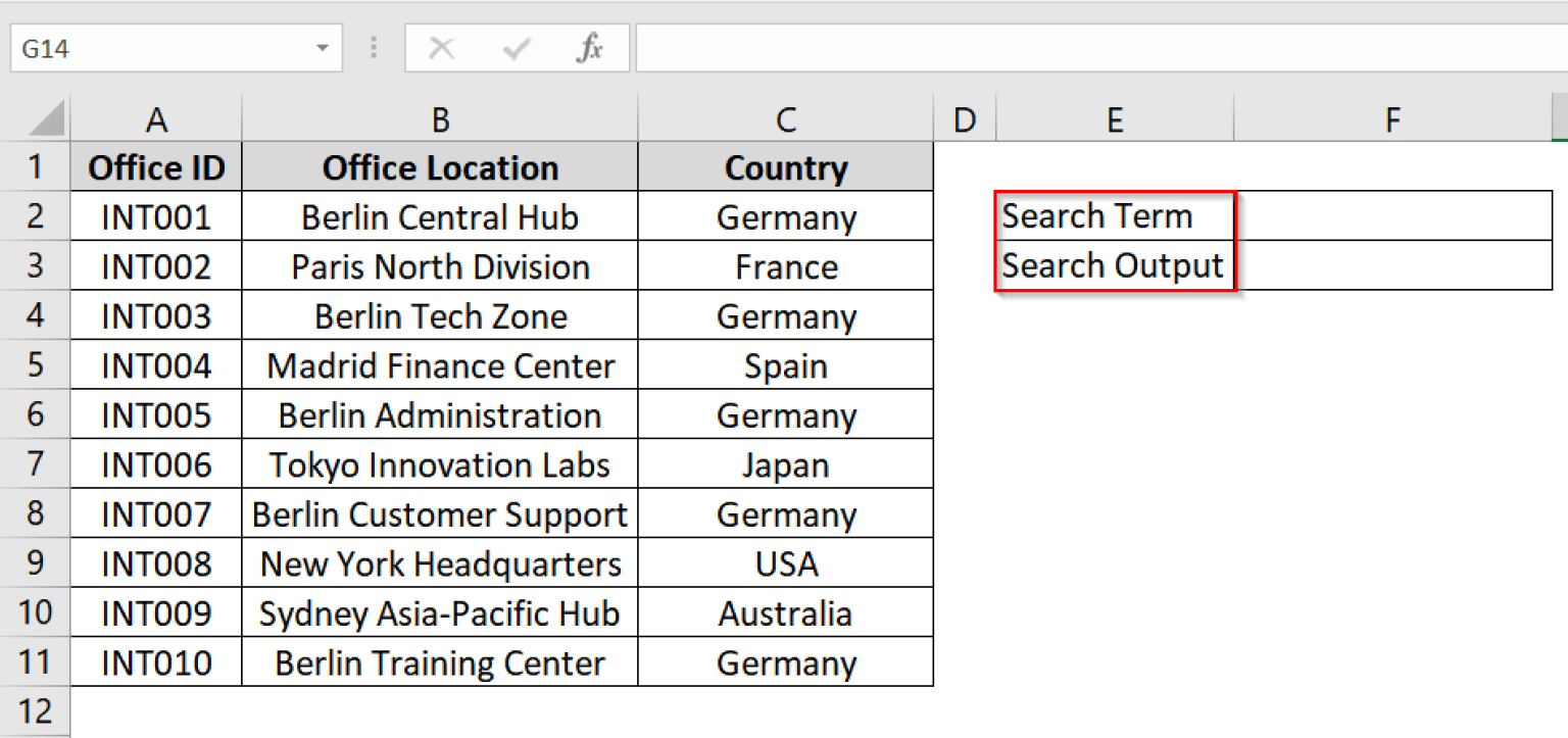 How to Lookup Partial Text Match in Excel (3 Suitable Examples) - Excel Insider