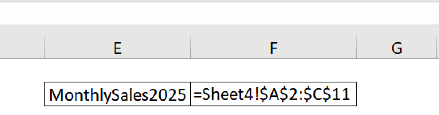 How To Paste Range Names In Excel 3 Simple Tricks Excel Insider