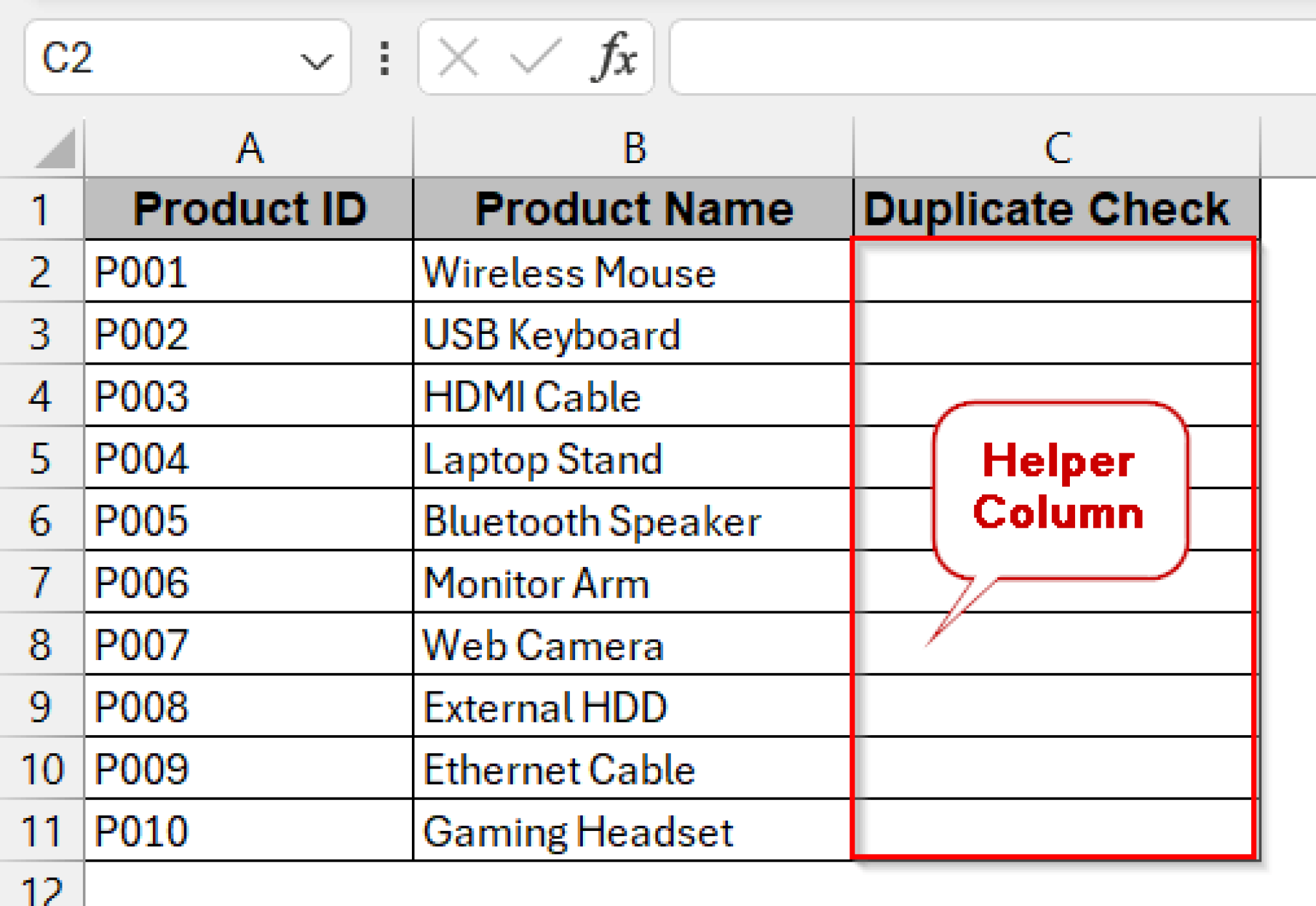 How to Find Duplicate Values in Excel Using VLOOKUP - Excel Insider