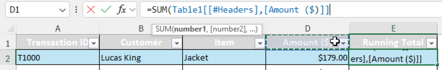 How to Calculate Running Balance in Excel (8 Suitable Examples) - Excel Insider