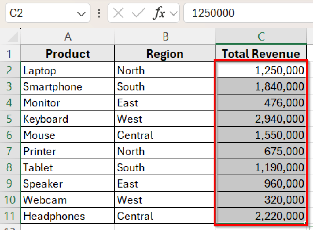 How to Put Comma Between Numbers in Excel (5 Simple Ways) - Excel Insider